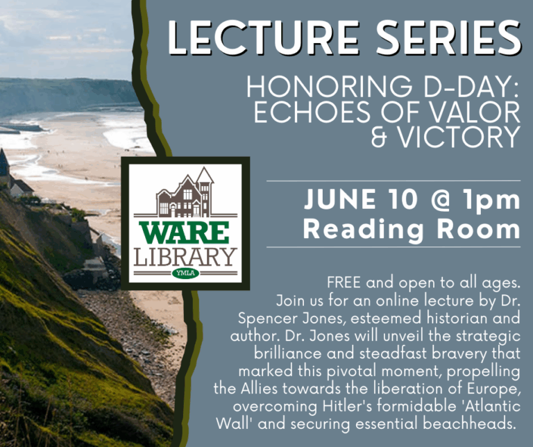 Ware Library (YMLA) – Ware's Public Library, founded by the YMLA in 1881