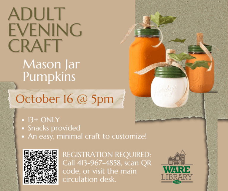 Ware Library (YMLA) – Ware's Public Library, founded by the YMLA in 1881